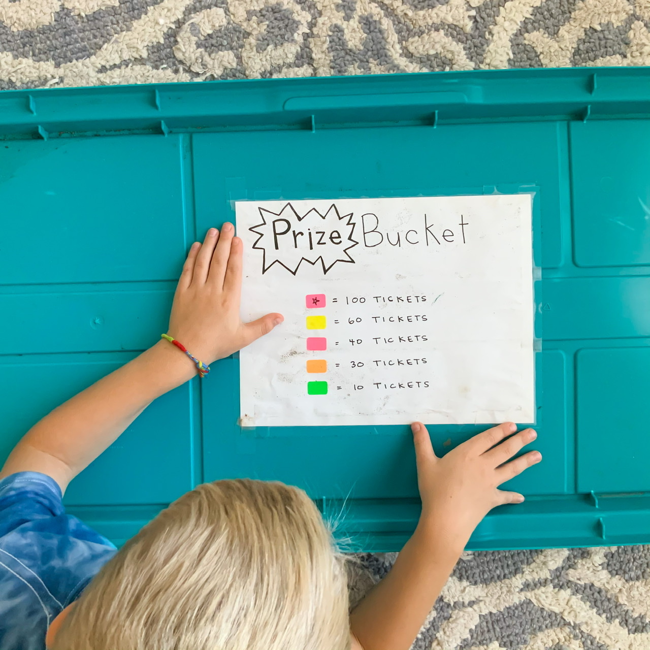 Summer Prize Bucket + Tickets | The Book Report